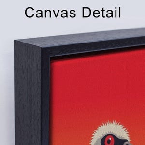 Minimal Ostrich Canvas Painting, Housewarming Gifts, Large Wall Art ...