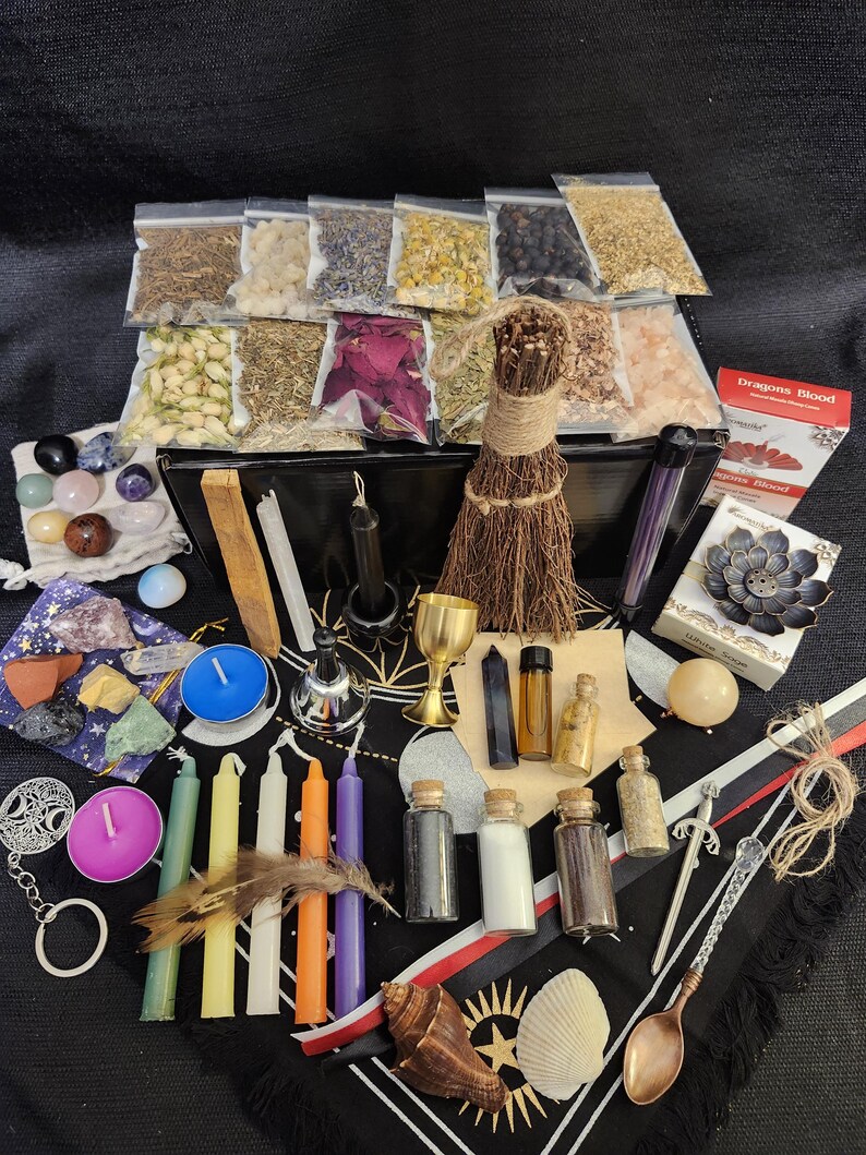Witch Supply Kit • Witchcraft Box • Altar Kit Bundle - Etsy