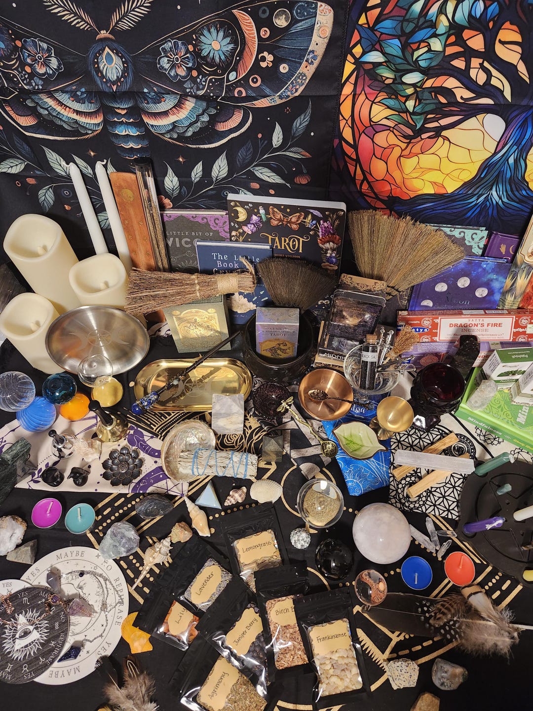 Witch Supply Kit • Witchcraft Box • Altar Kit Bundle - Etsy