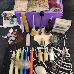 Witch Supply Kit • Witchcraft Box • Altar Kit Bundle - Etsy