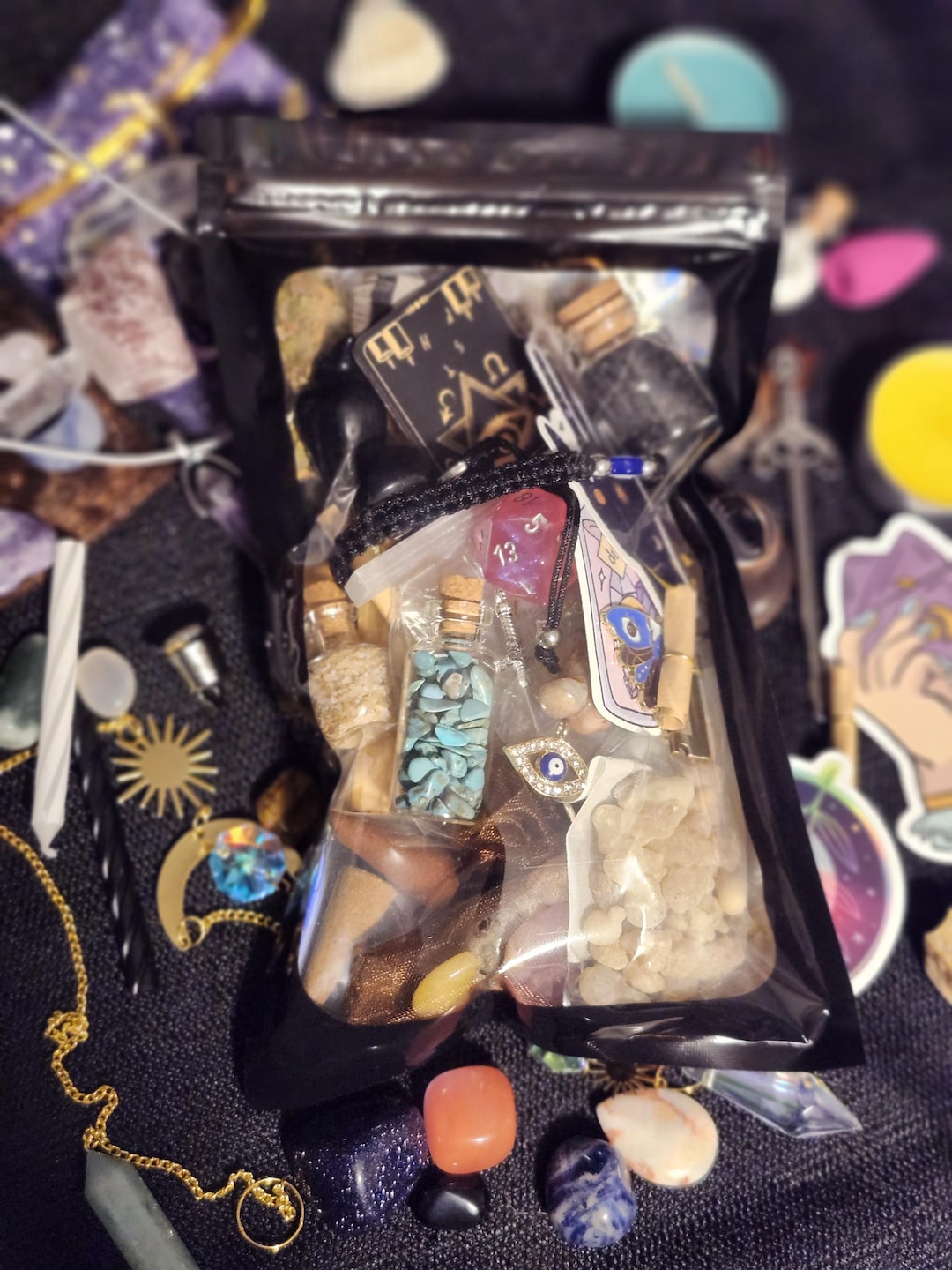 Witchy Curiosity Bag 2 • Mystery Pouch • Witch Confetti - Etsy