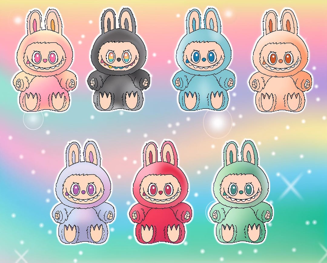 Labubu Magnets, Labubu Fridge Magnets, the Monsters Labubu Magnet for ...