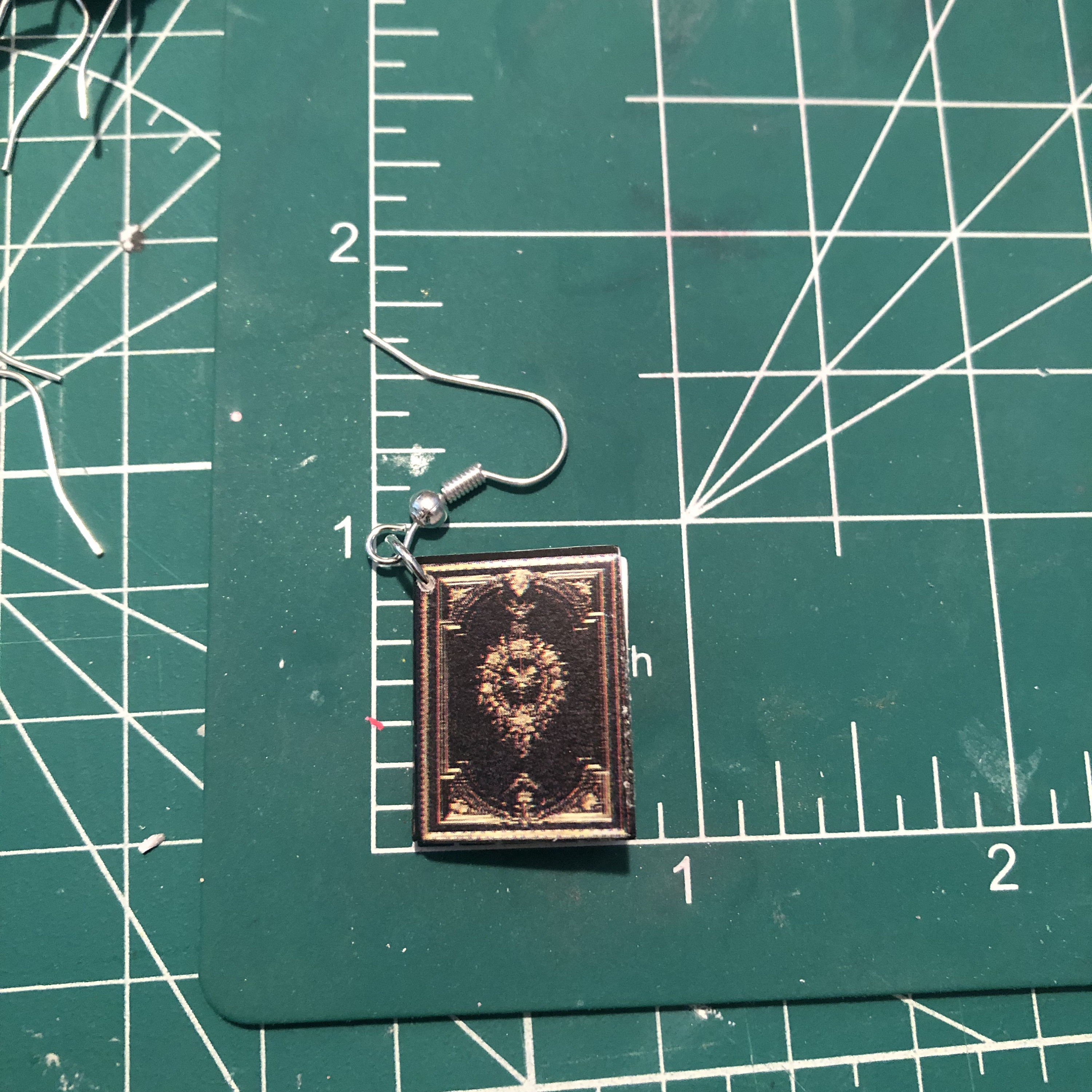 Random Mix Matched Miniature Book Earrings! - Etsy