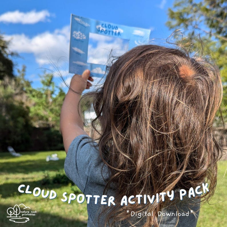 Cloud Spotter Activity, Cloud Types, Cloud Finder, Printable Scavenger ...