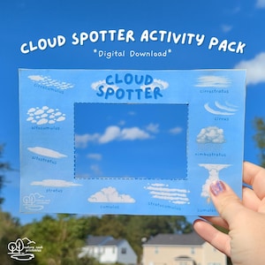 Cloud Spotter Activity, Cloud Types, Cloud Finder, Printable Scavenger ...