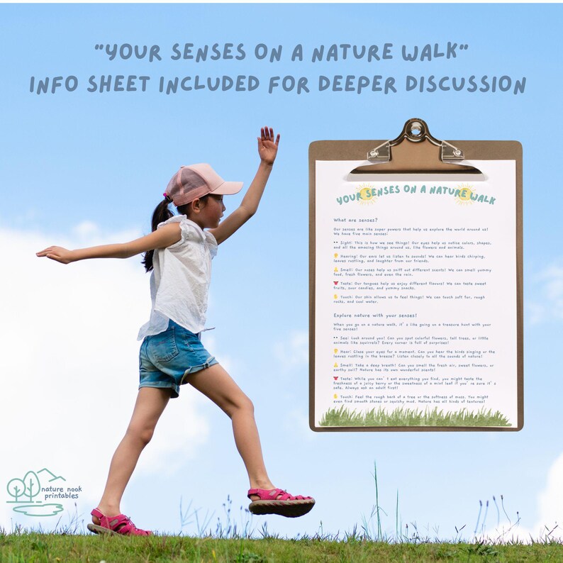 Nature Walk Scavenger Hunt Printable Activity, Nature Printable ...