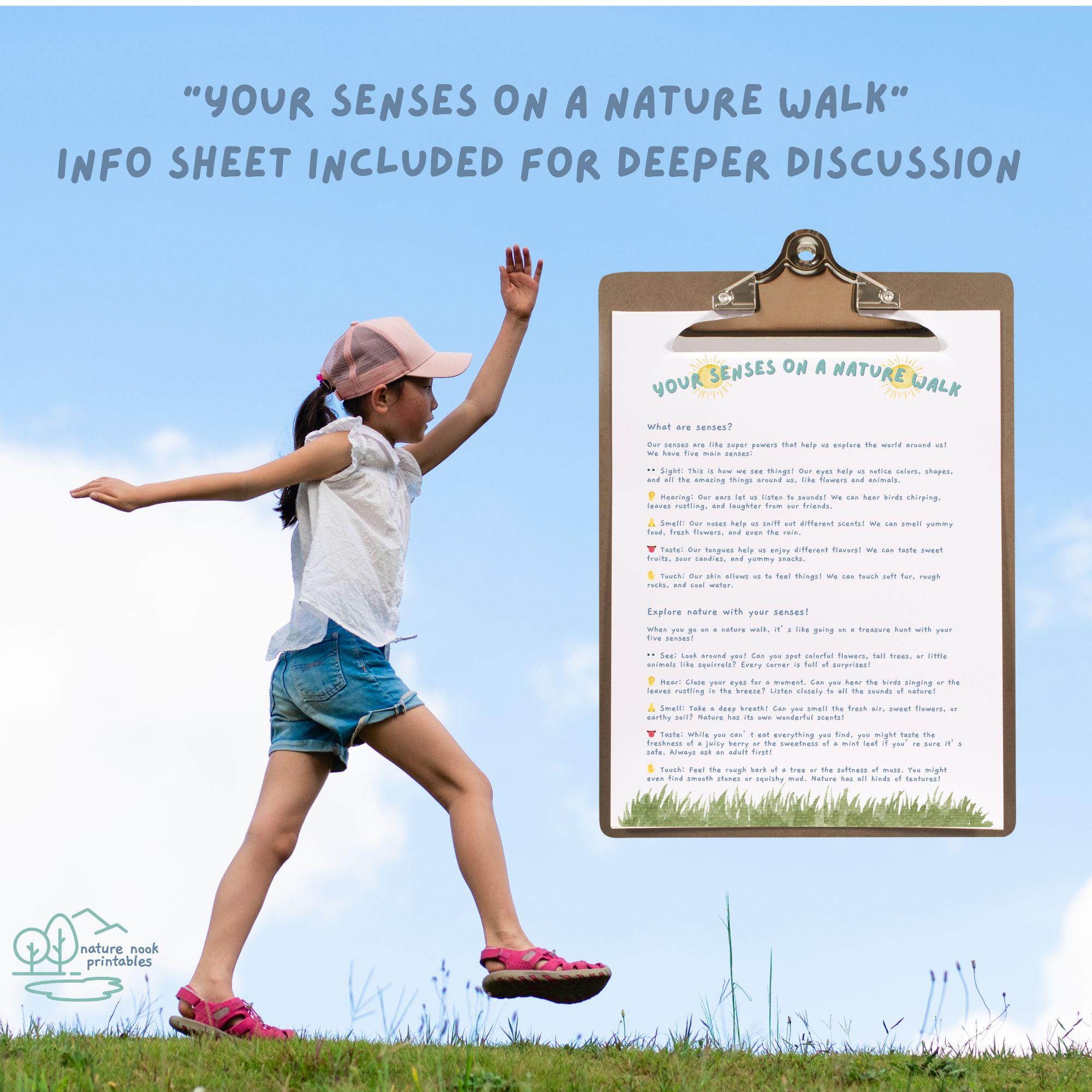 Nature Walk Scavenger Hunt Printable Activity, Nature Printable ...