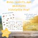 Bug Insect and Arachnid Scavenger Hunt, Printable Camping Games ...