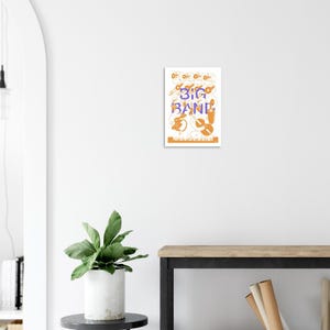Poster - Big Band - Etsy