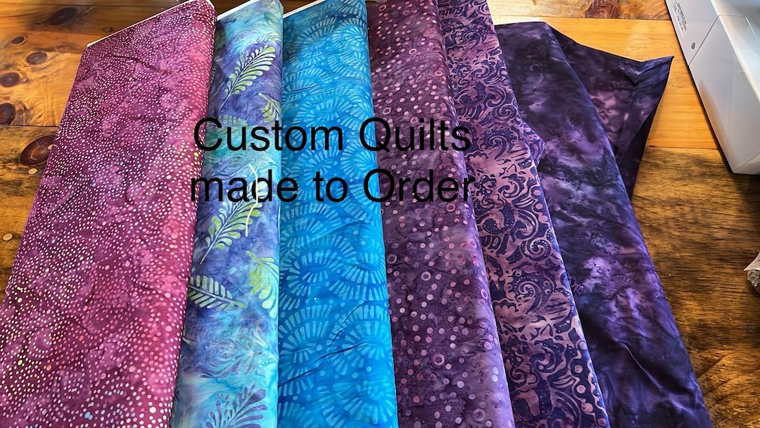 Custom Made Quilts - Etsy