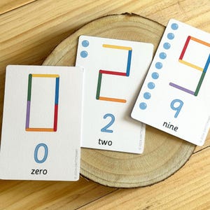Popsicle Sticks Numbers Activity Cards | Toddlers, Preschoolers ...