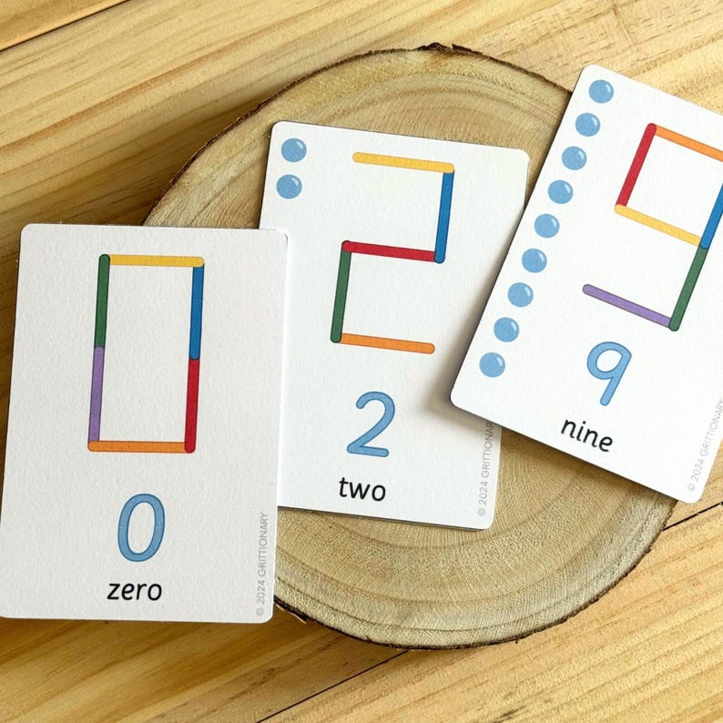 Popsicle Sticks Numbers Activity Cards | Toddlers, Preschoolers ...