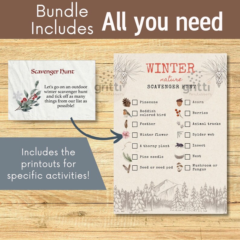 40 Editable Activity Advent Calendar Cards | Winter Activity Bundle ...