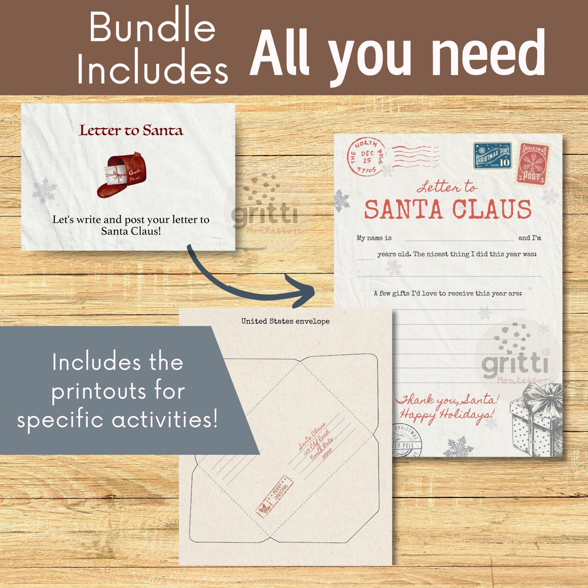 40 Editable Activity Advent Calendar Cards | Winter Activity Bundle ...