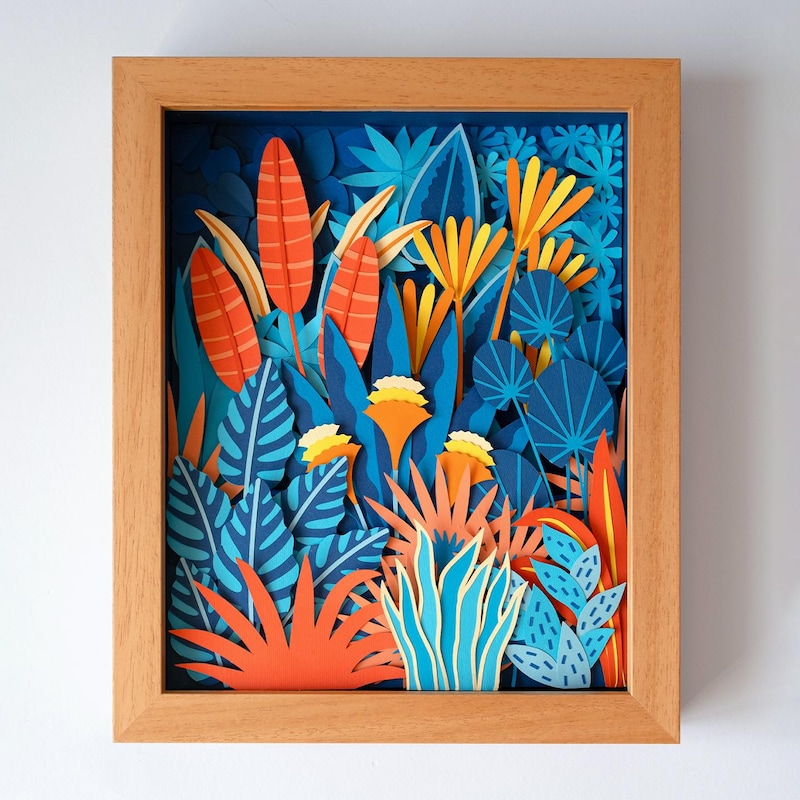 Layered Paper Art - Etsy