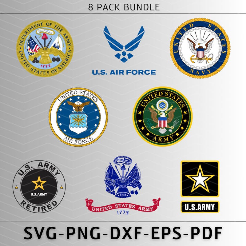 Us Army Retired Svg - Etsy