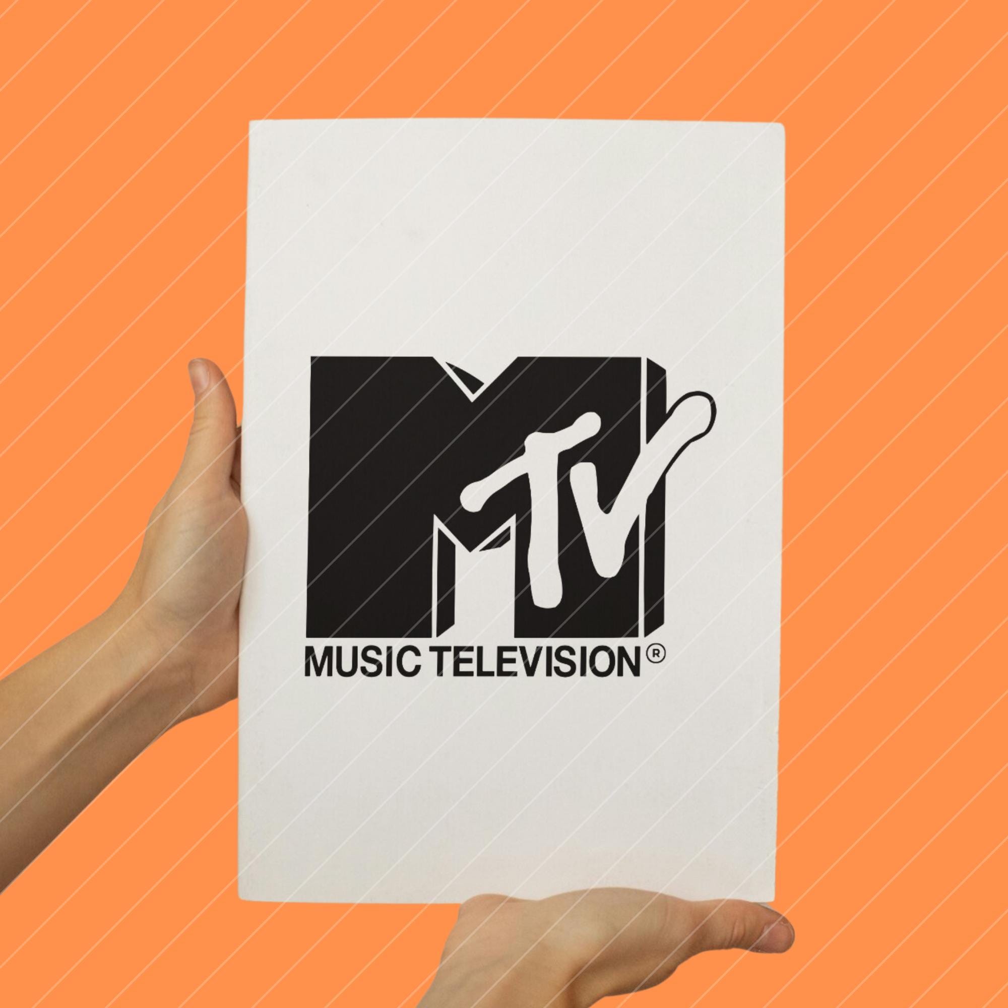 MTV SVG-PNG Bundle, Music Television Logo, 80's, 90's, Svg,png,dxf,eps,pdf, High Quality Vector ...