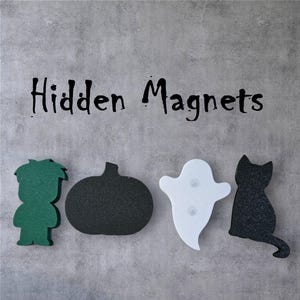 Halloween Fridge Magnets: Spooky 3D Printed Decorations - Etsy