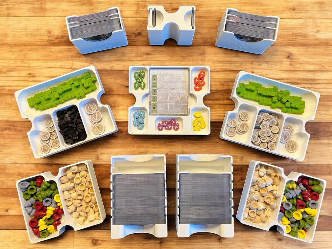 Earth Board Game Insert & Organizer - Kickstarter Extras - Etsy