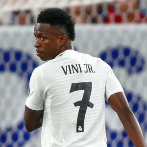Vini Jr SIGNED Real Madrid Home White Signature Shirt/jersey COA 24/25 ...