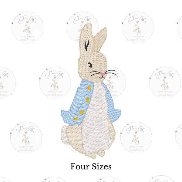 Peter Rabbit Embroidery Design - Etsy