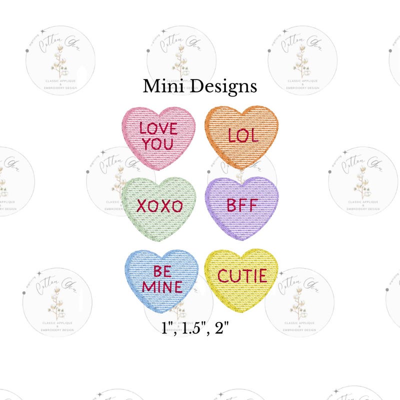 Conversation Hearts - Etsy
