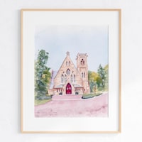 Marble Coasters - UVA Chapel - Etsy