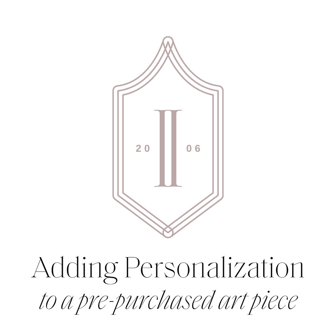 Adding Personalization to an Already Purchased Art Print - Etsy