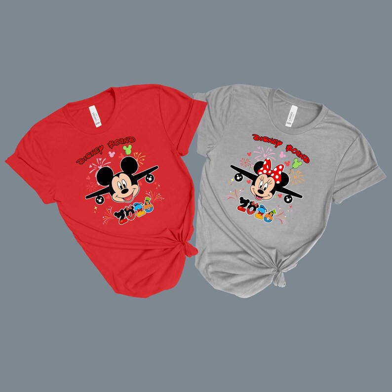 Custom Disney Bound 2026 Shirt, Personalized Mickey Minnie Donald Daisy ...