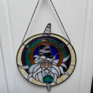 Wizard in Stained Glass - Etsy