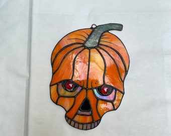 Stained Glass Skeleton - Etsy