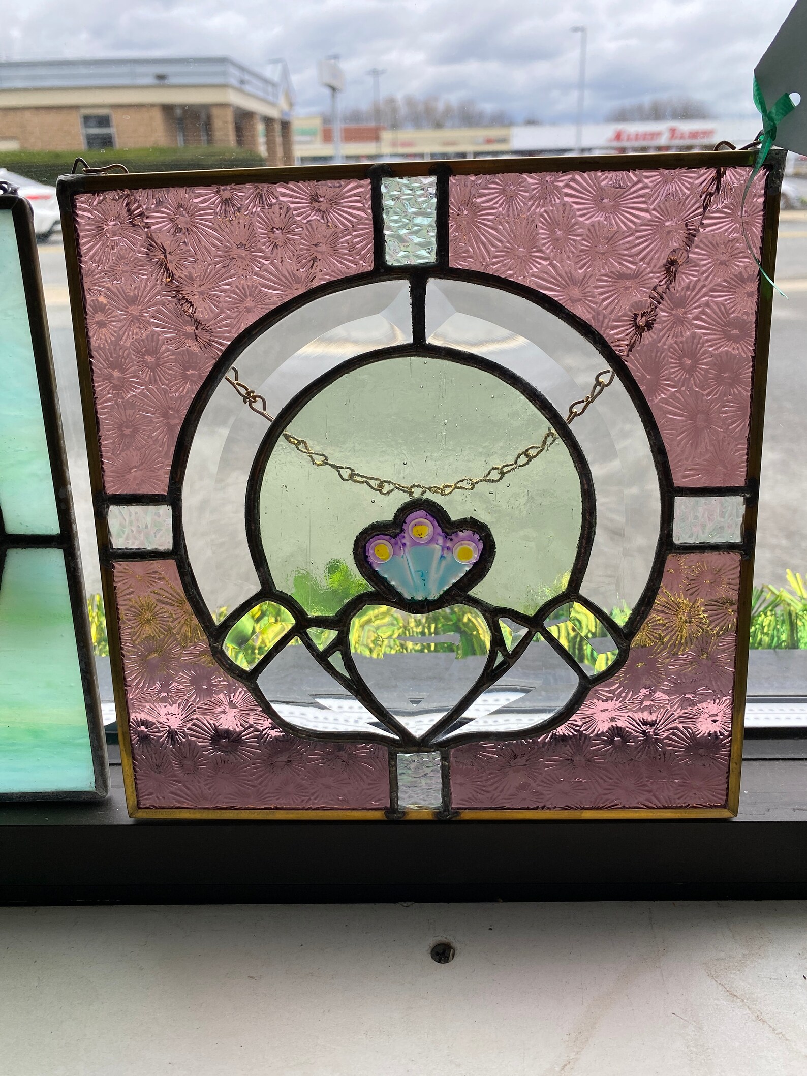 Irish Claddagh...stained Glass Sun Catcher - Etsy