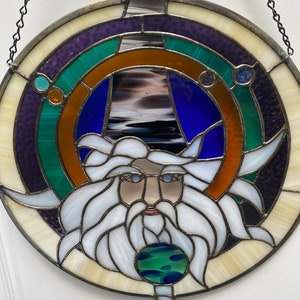 Wizard in Stained Glass - Etsy