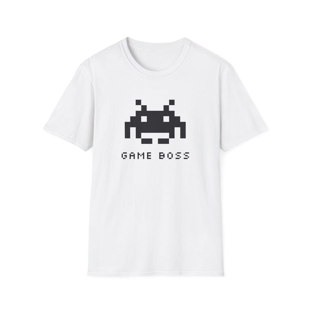 Game Boss Bug - Classic Computer Arcade - Unisex Softstyle T-shirt - Etsy