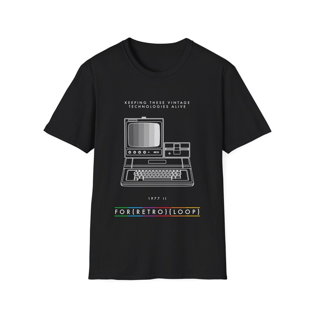1977 Computer II - Classic Computer Hardware - Unisex Softstyle T-shirt ...