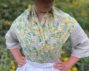 Colonial 18th Century Kerchief Fichu - Etsy