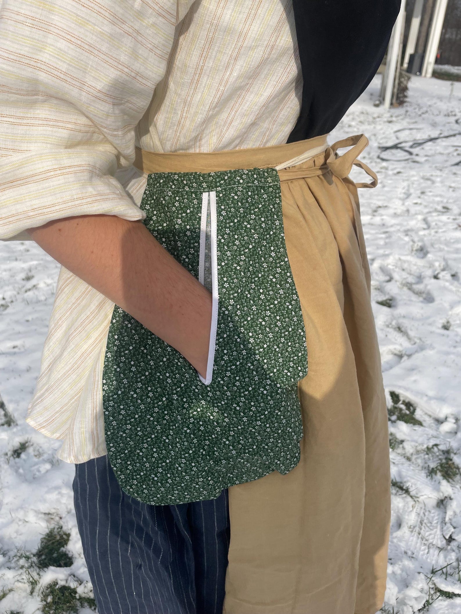 Colonial Tie on Pocket - Etsy