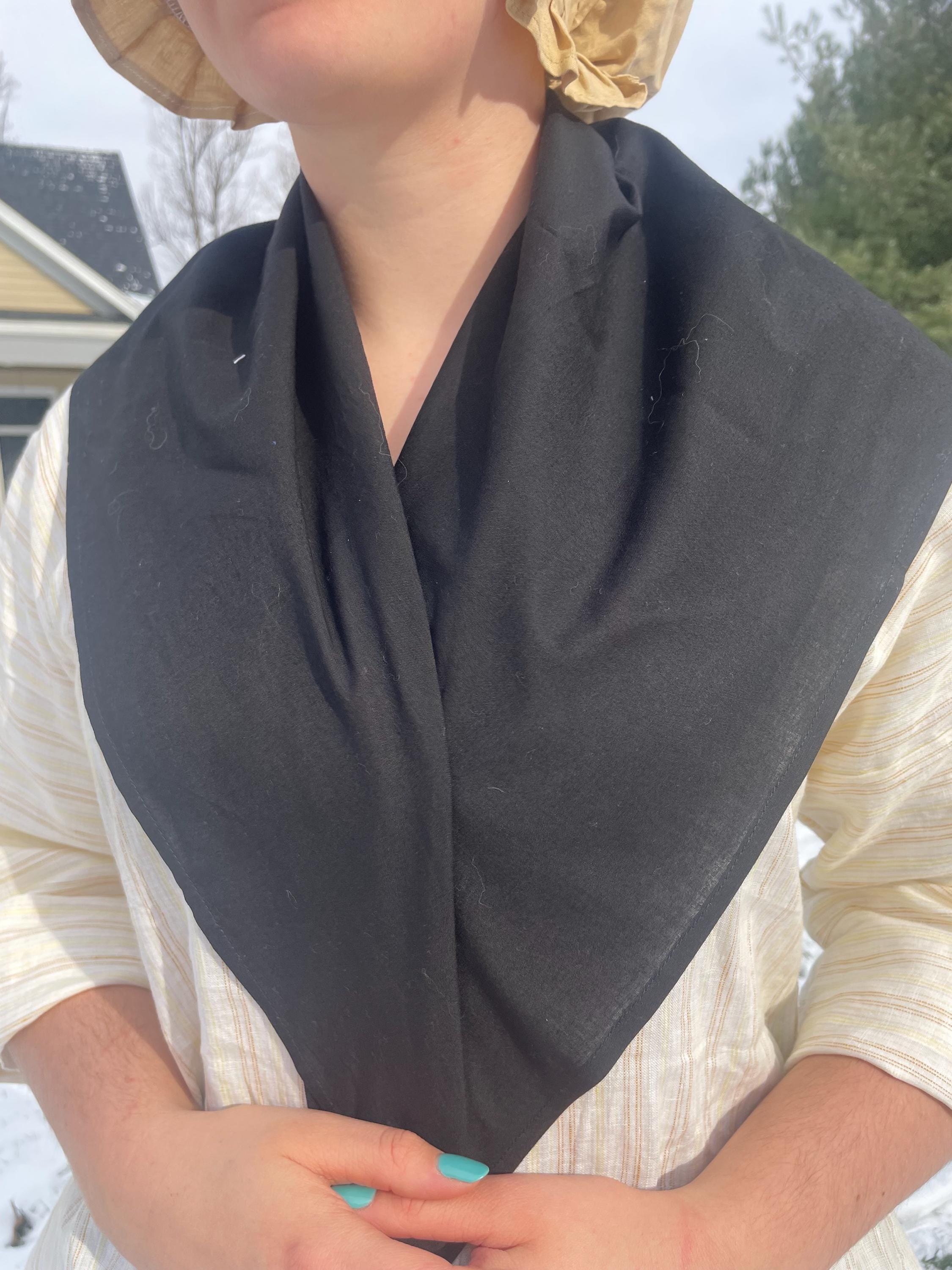 18th Century Fichu Colonial Triangle Kerchief - Etsy