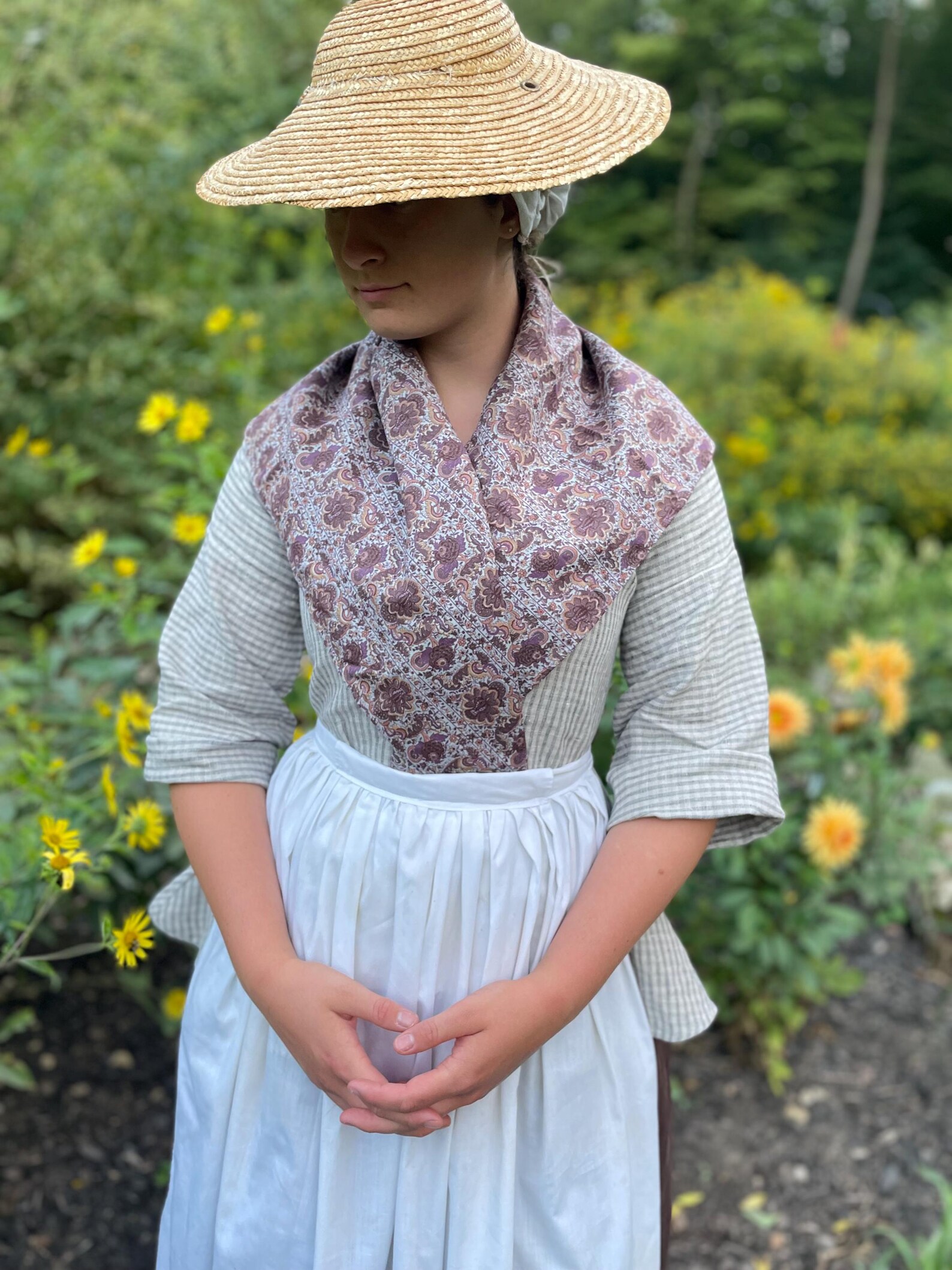 Colonial 18th Century Kerchief Fichu - Etsy