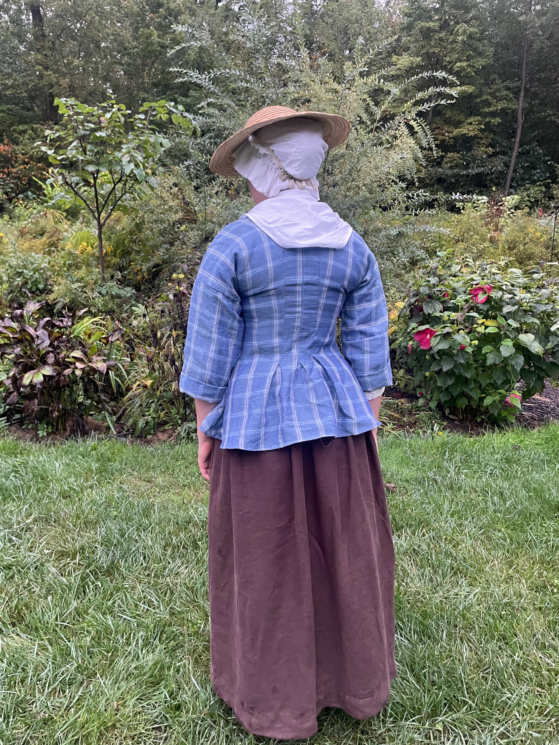 Shortgown 18th Century Colonial Adult Extra Small - Etsy