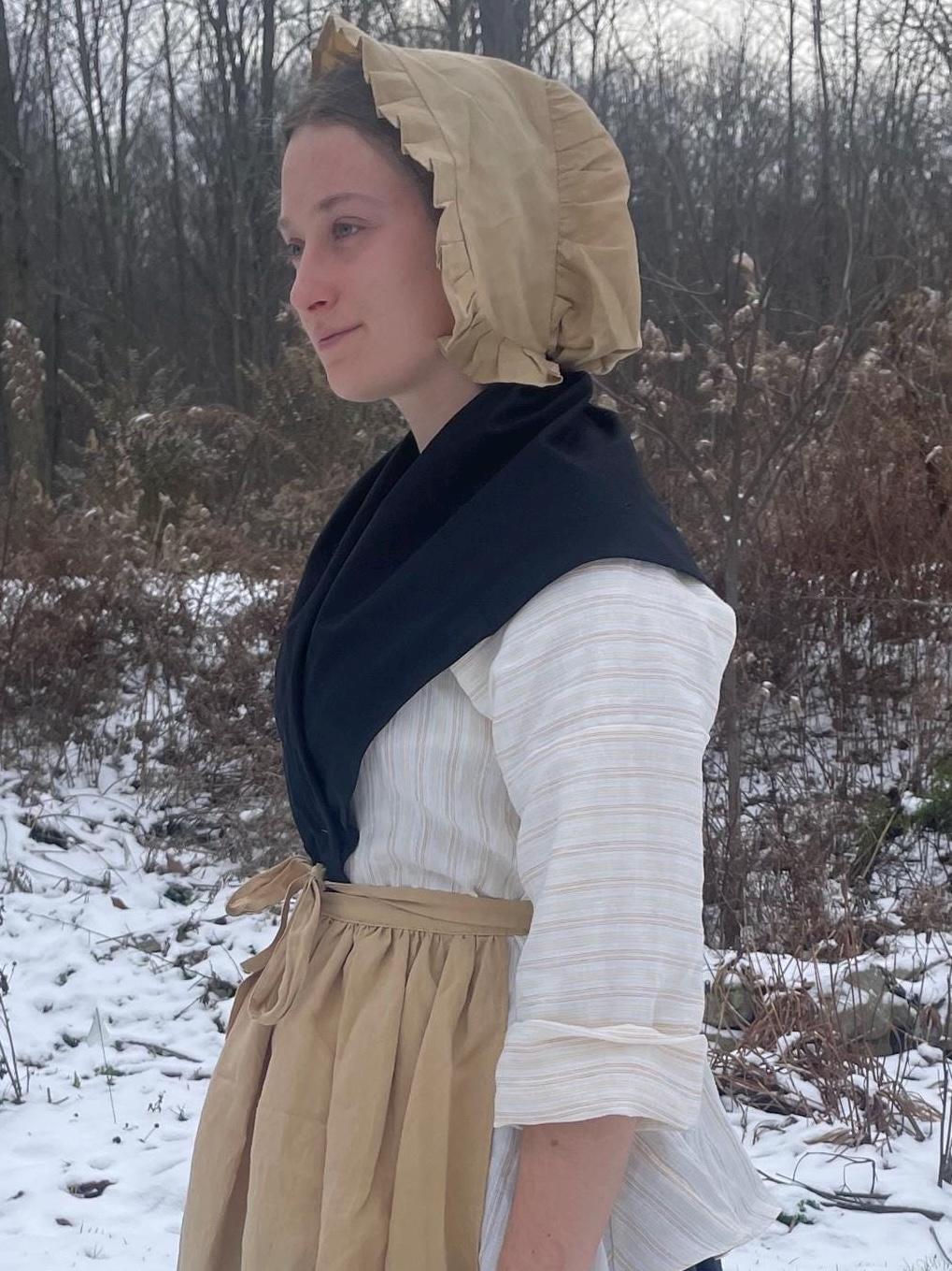 18th Century Fichu Colonial Triangle Kerchief - Etsy
