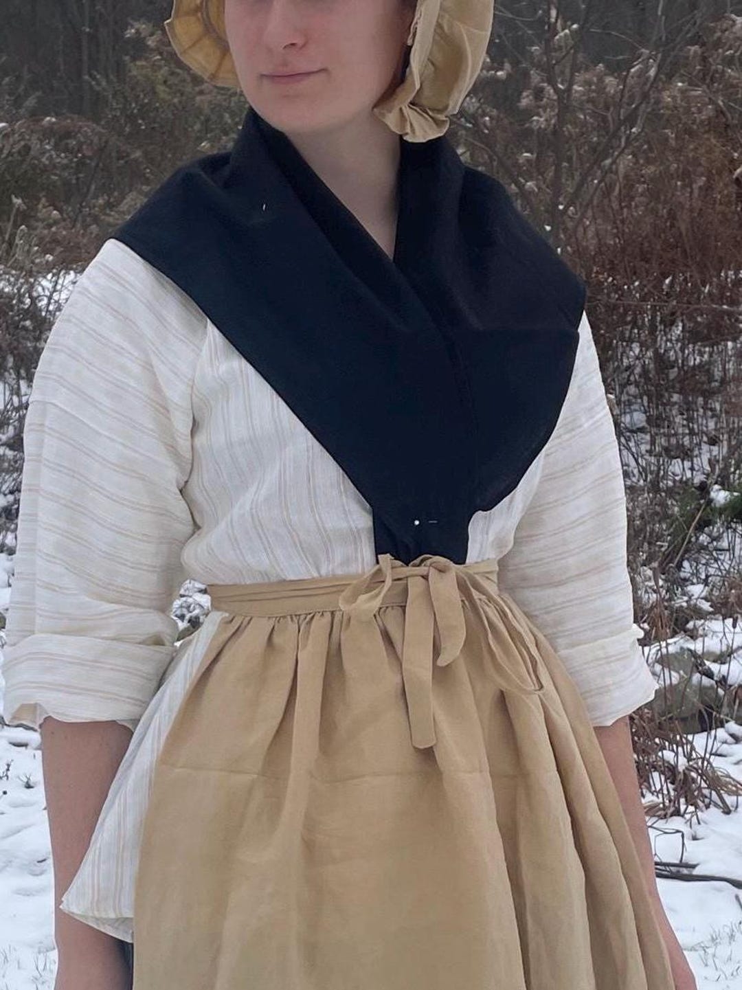 18th Century Fichu Colonial Triangle Kerchief - Etsy