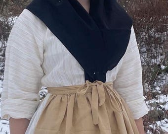 18th Century Fichu Colonial Triangle Kerchief - Etsy