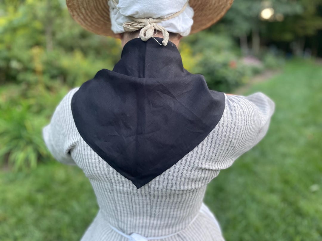 18th Century Fichu Colonial Triangle Kerchief - Etsy