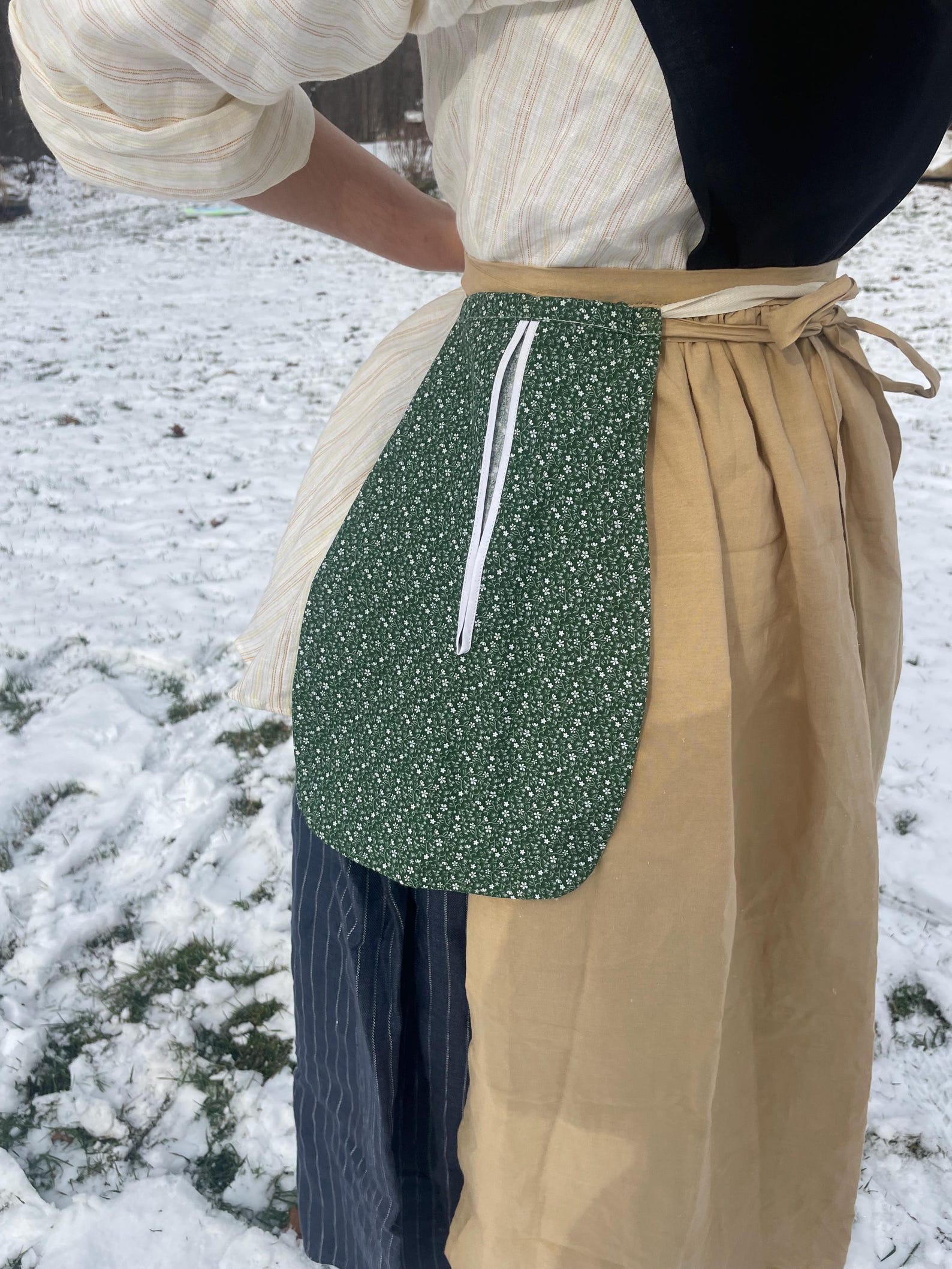 Colonial Tie on Pocket - Etsy