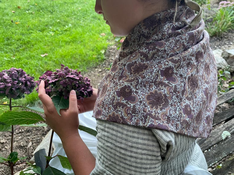 Colonial 18th Century Kerchief Fichu - Etsy