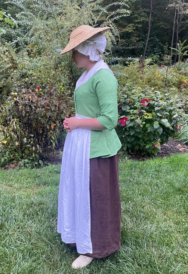 Women's Colonial 18th Century Shortgown Adult Extra Small - Etsy