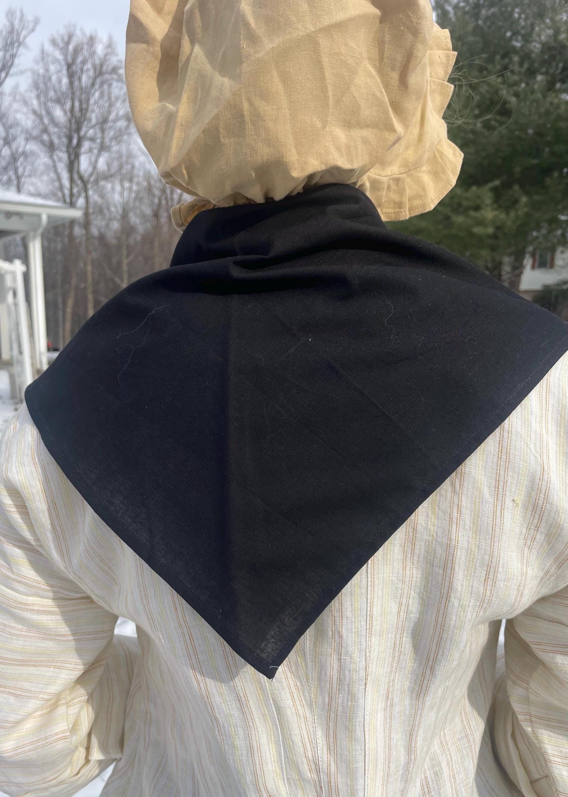 18th Century Fichu Colonial Triangle Kerchief - Etsy