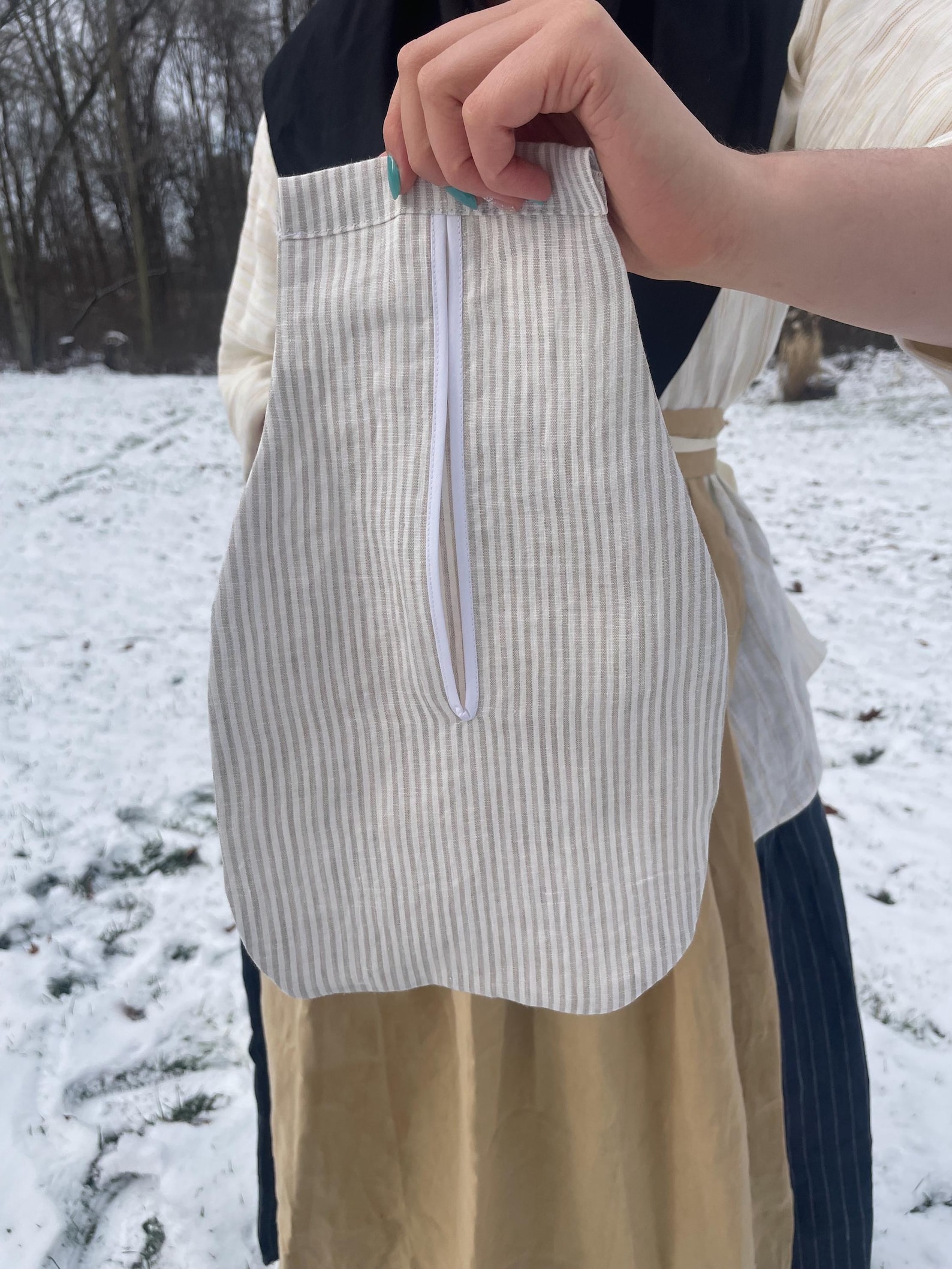 Colonial Tie on Pocket - Etsy