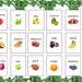 20 Fruits Flashcards | Fruits Flashcard | Montessori Flashcards | Pre ...